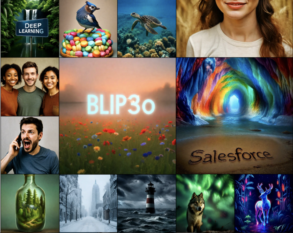 Introducing BLIP3-o: A Family of Fully Open Unified Multimodal Models
